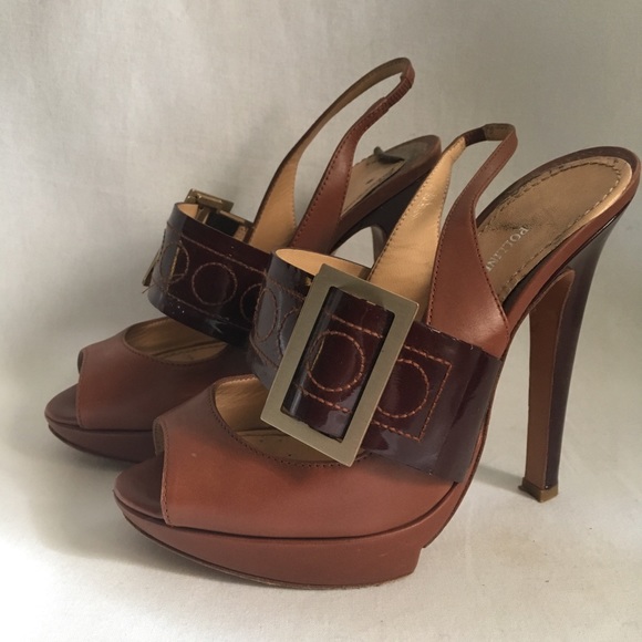 Studio Pollini | Shoes | Pollini Platform Slingbacks Sz 36 | Poshmark